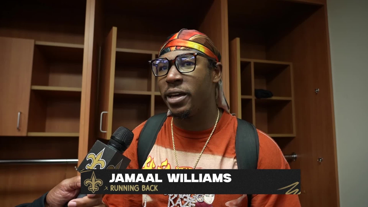 NFL Week 1: Saints RB Jamaal Williams on Hard-Earned Win vs. Titans