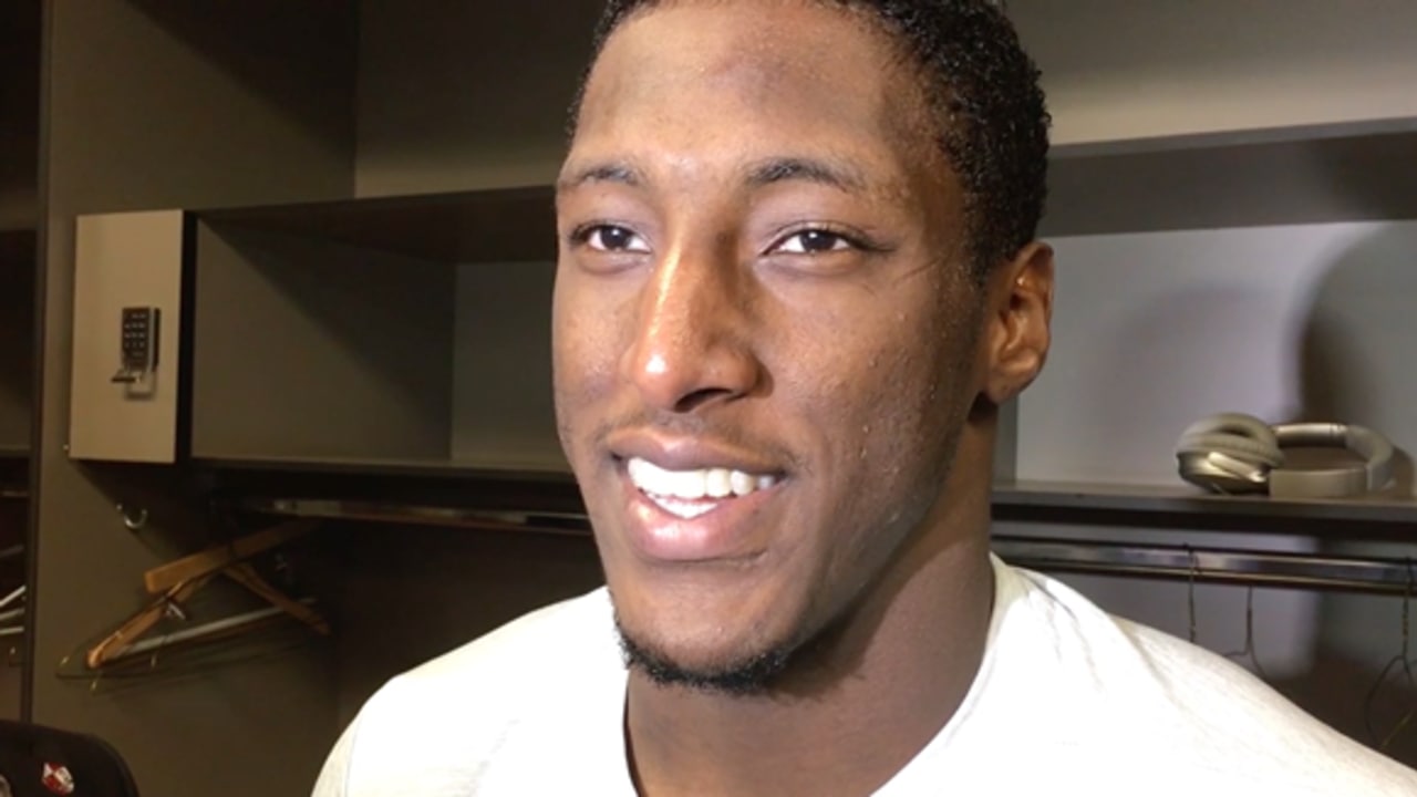 Michael Thomas talks about his big TD catch