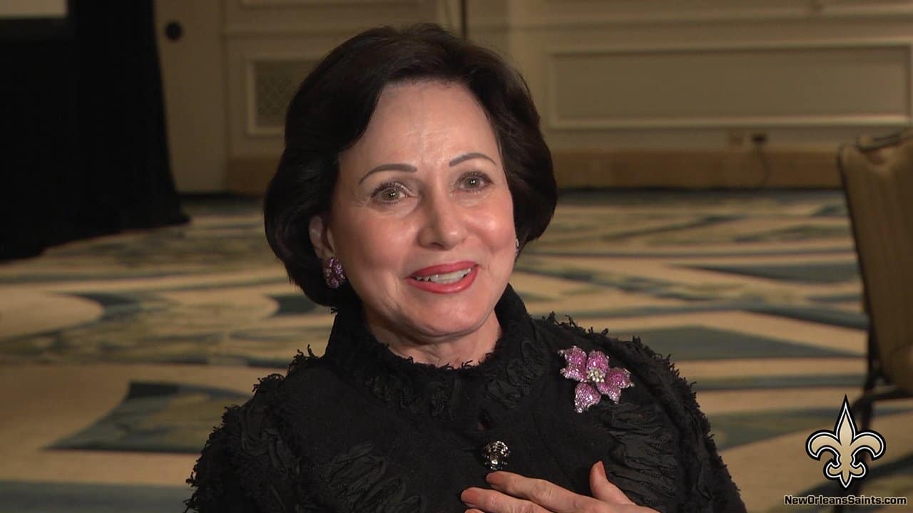 Gayle Benson, "I'm excited to carry on Tom's legacy"