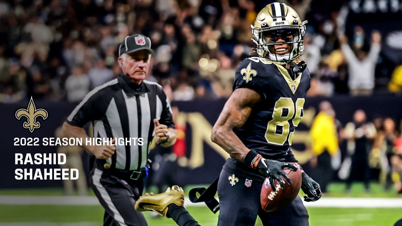 Saints WR Rashid Shaheed's top plays of the 2022 NFL season