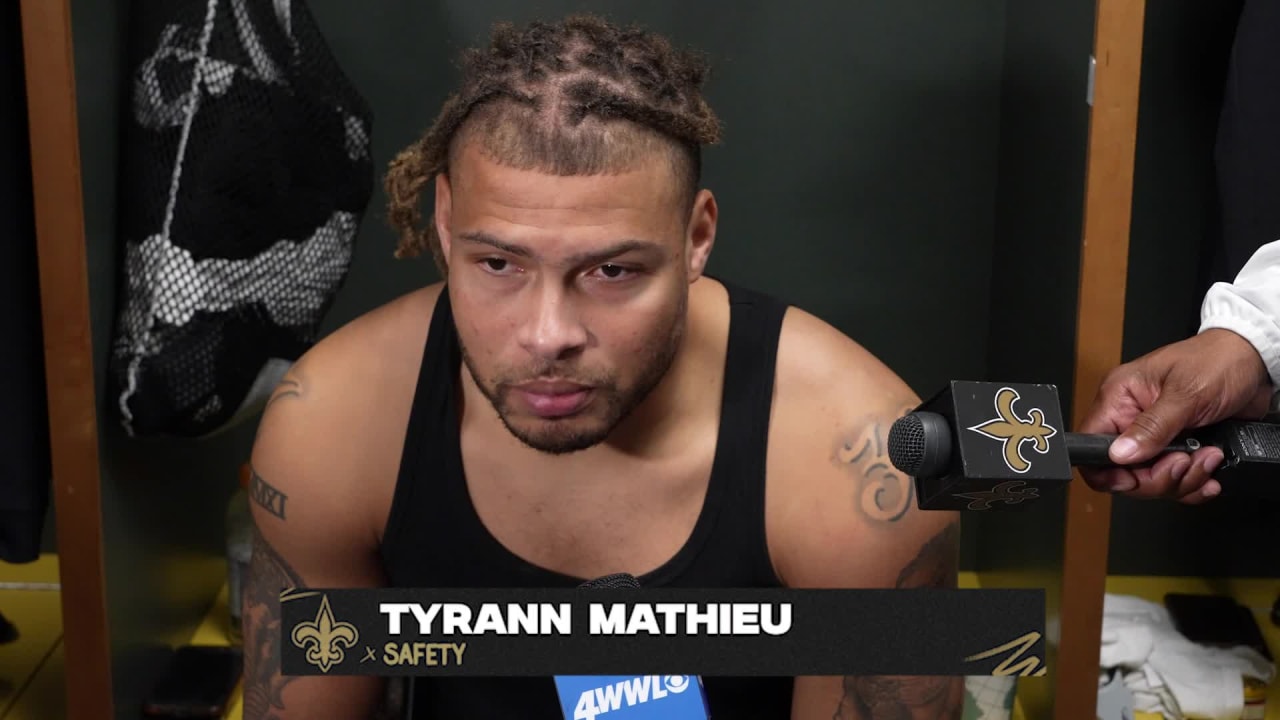 Postgame Interview: Saints safety Tyrann Mathieu on tough loss to Packers