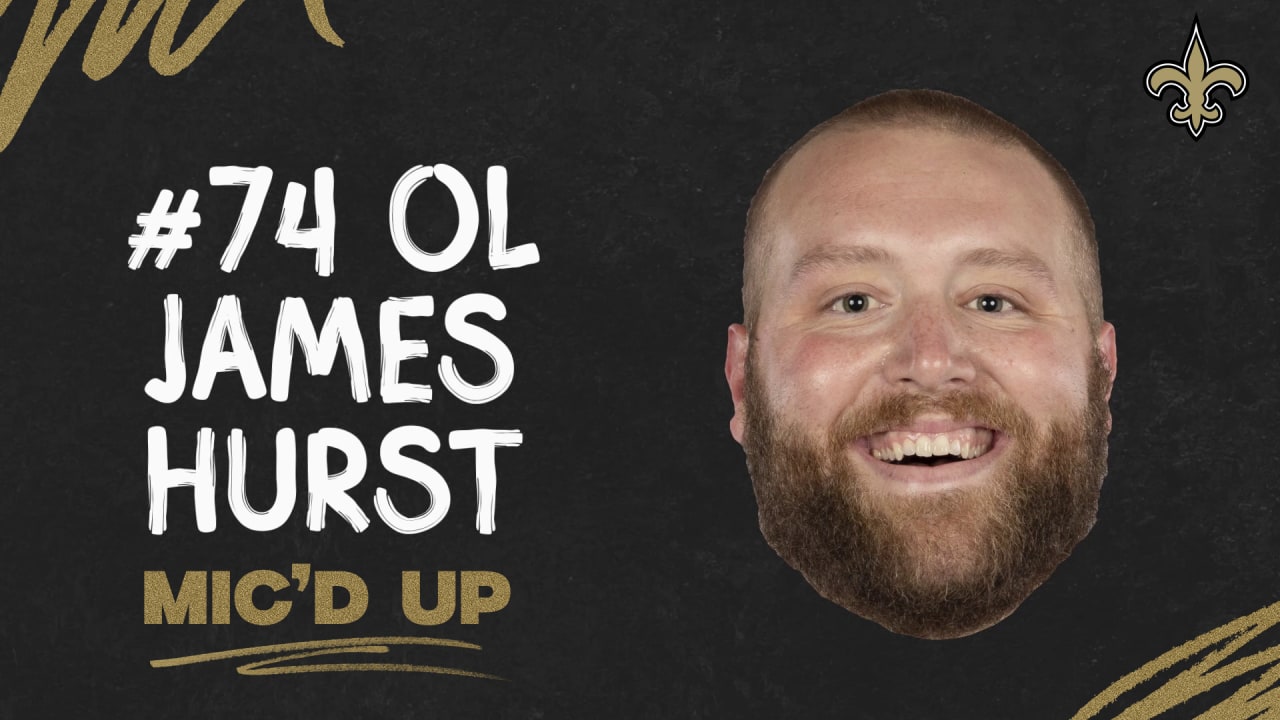 Training Camp: Saints OL James Hurst was Mic'd Up at Saints Training Camp