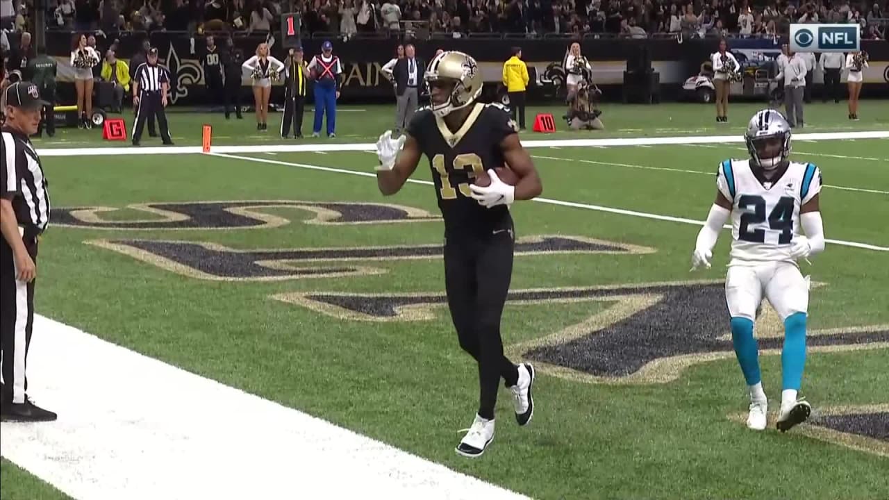 Saints' play design opens up Michael Thomas for TD over the middle
