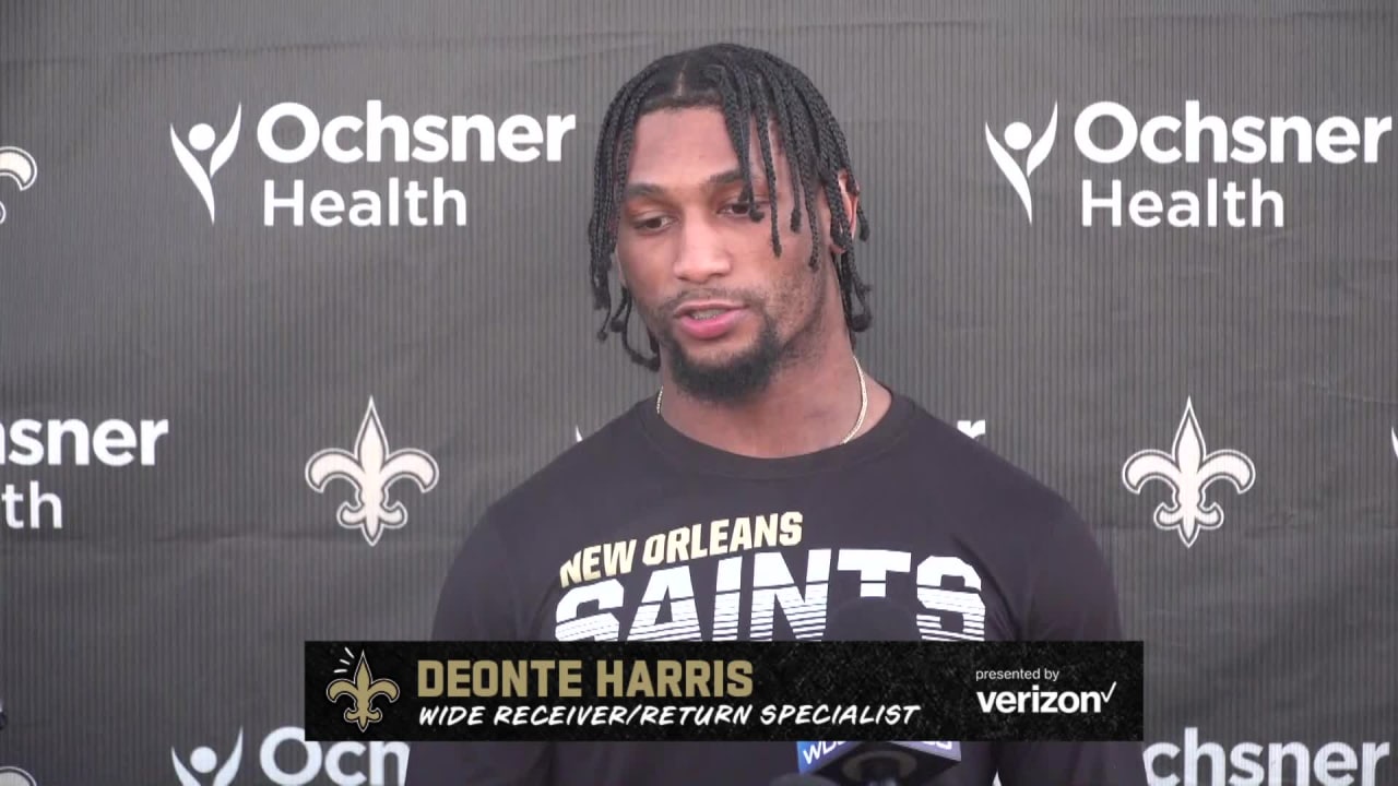 Saints WR Deonte Harris on route running, path to NFL wide receiver 11 ...