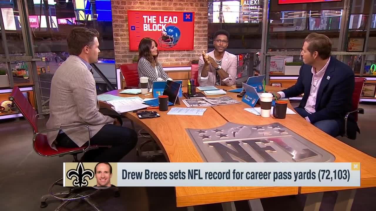 Kay Adams: New Orleans Saints quarterback Drew Brees is playing the ...