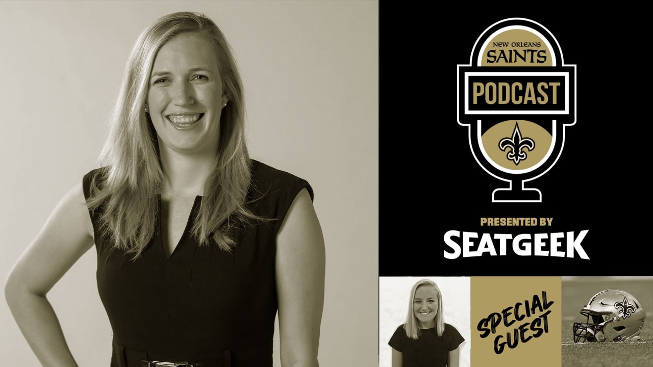 Katherine Terrell and Terrin Waack on Saints Podcast presented by ...