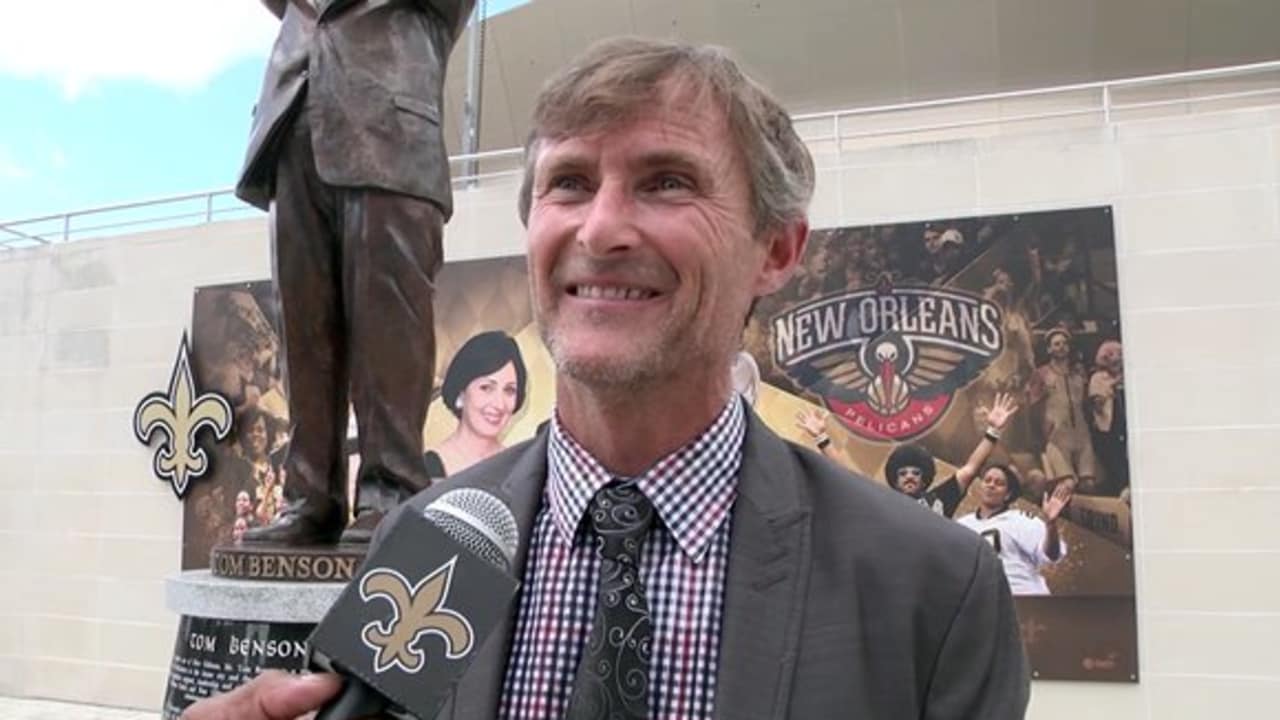 Brian Hanlon on sculpting Tom Benson's statue