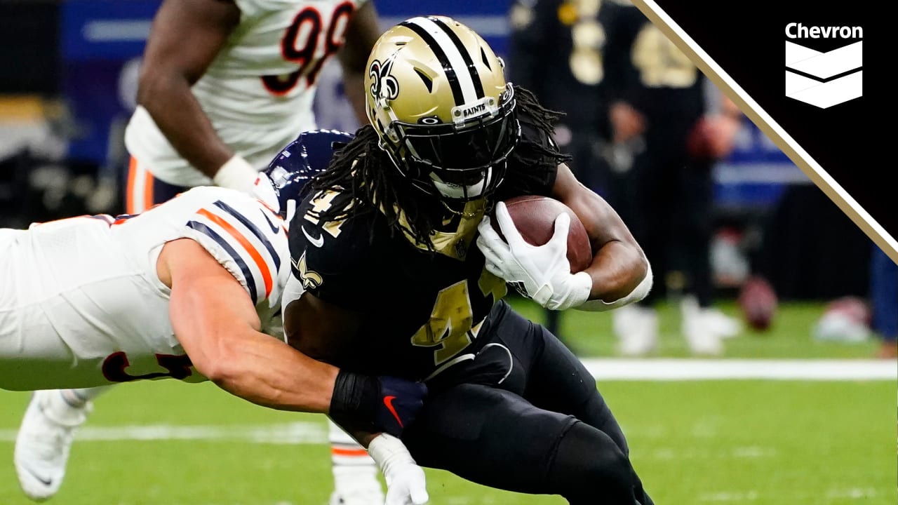 New Orleans Saints running back Alvin Kamara shows no rust after return ...