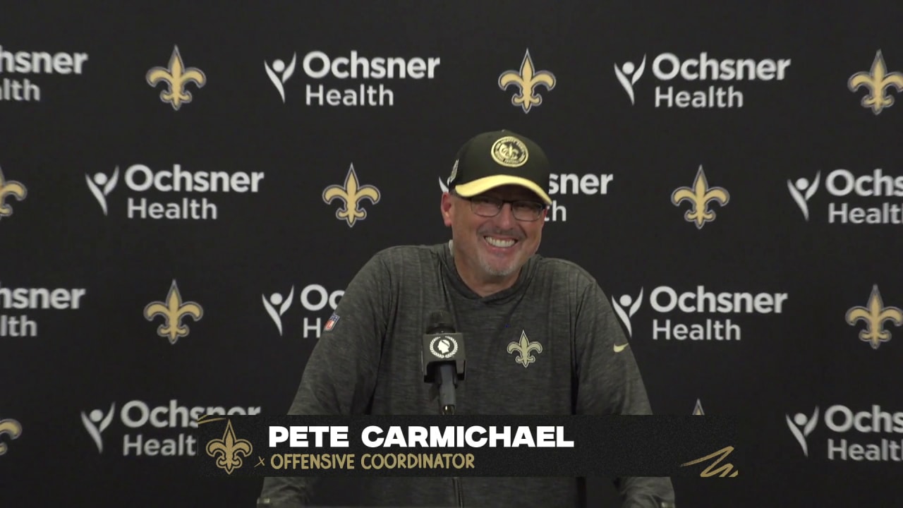 NFL Week 3: Saints OC Pete Carmichael on Taysom Hill & Kendre Miller's ...
