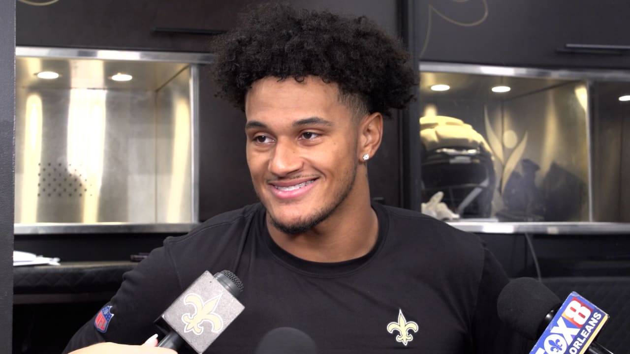 Alontae Taylor talks Marshon Lattimore's play, going against Jordan Love