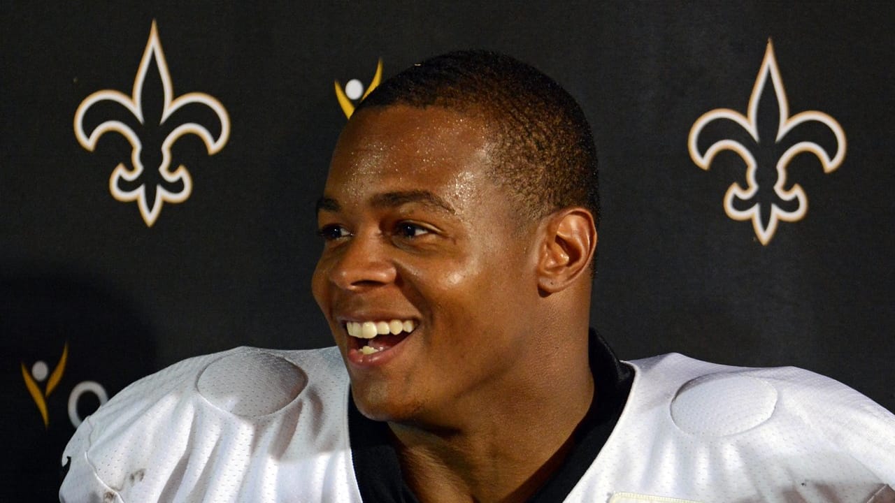 Pierre Thomas talks about Mandeville practice