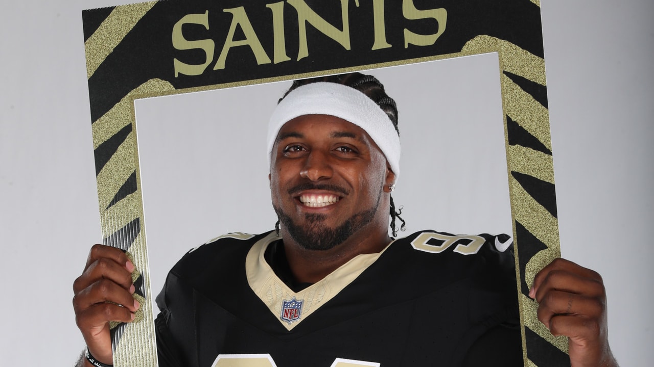 Photos: Saints 'Smile Like a Pro' at 2023 Media Day