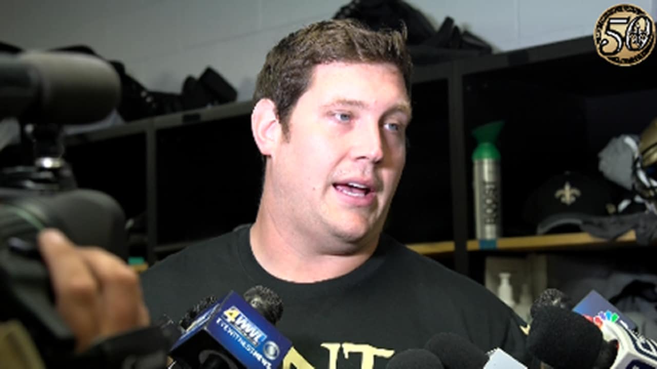 Zach Strief, "It's going to be a challenge"