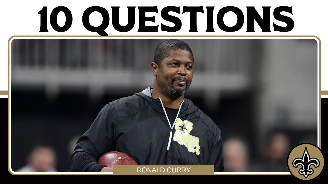 10 questions with New Orleans Saints assistant coach Ronald Curry