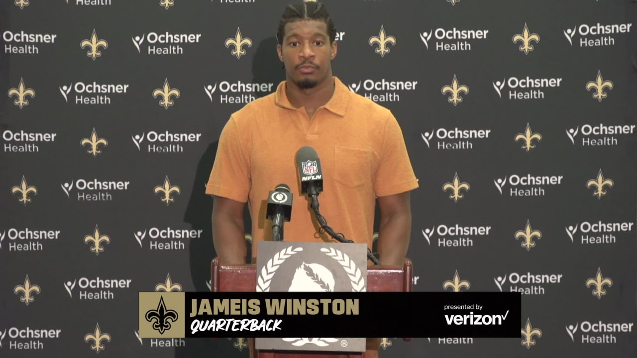 Saints Buccaneers 2022 Week 2 Postgame Interview - Saints QB Jameis ...