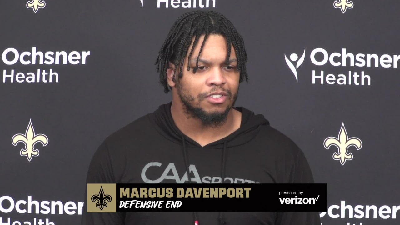 Saints DE Marcus Davenport talks London sights 9/28/2022