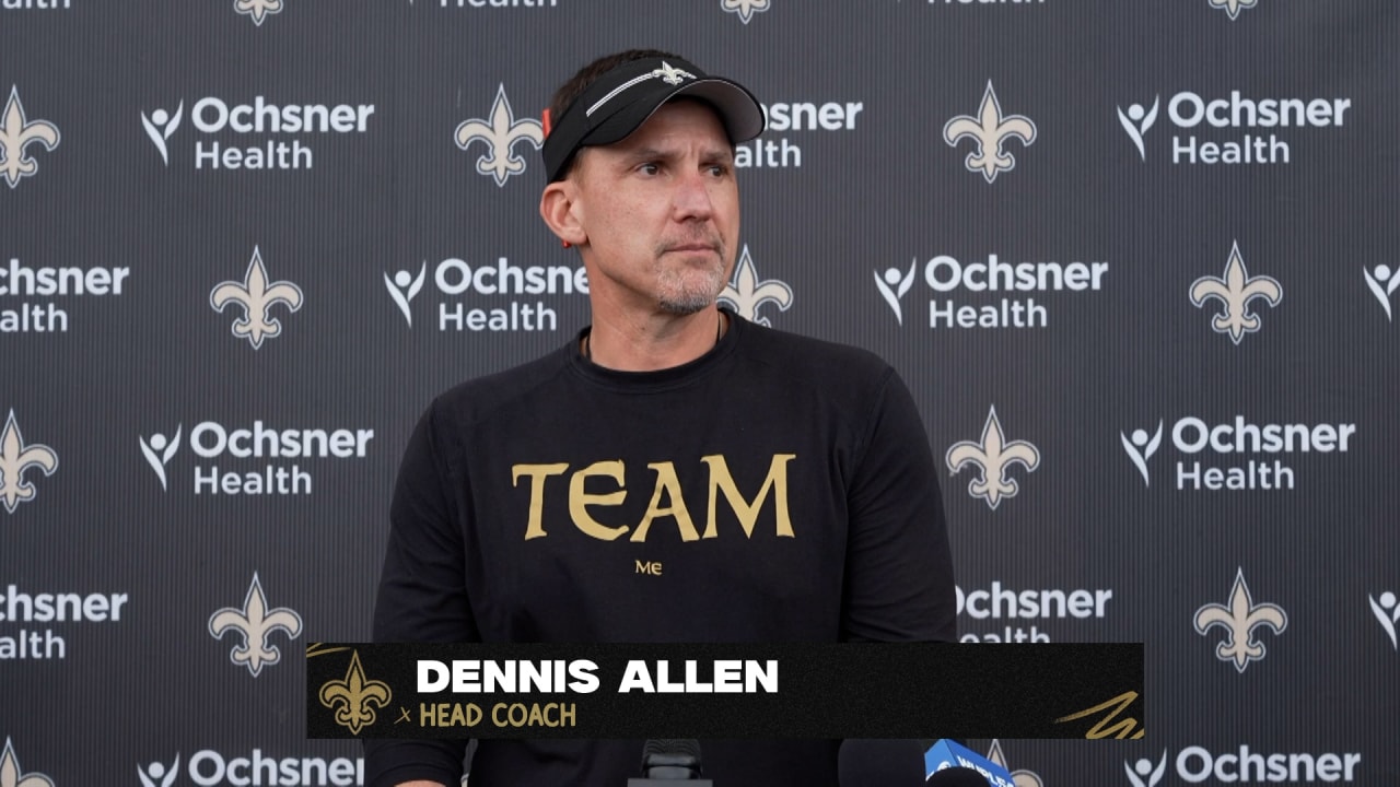 Dennis Allen previews Week 4 2023 against Tampa Bay Buccaneers ahead of ...