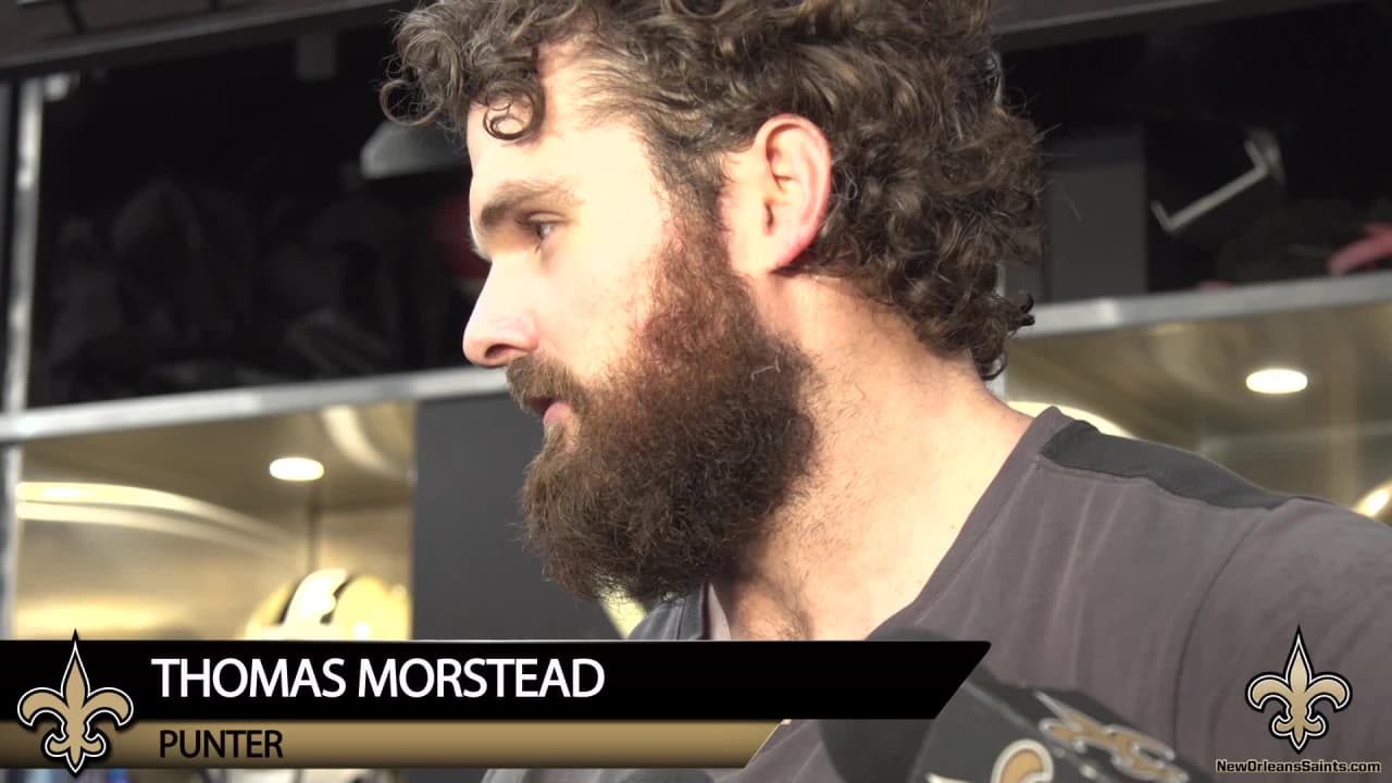 Thomas Morstead, 'Everybody needs to play with confidence'