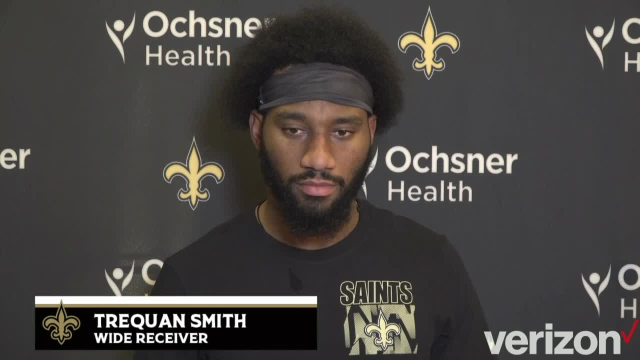 Saints Week 4 Interviews: Tre'Quan Smith talks Saints offensive ...