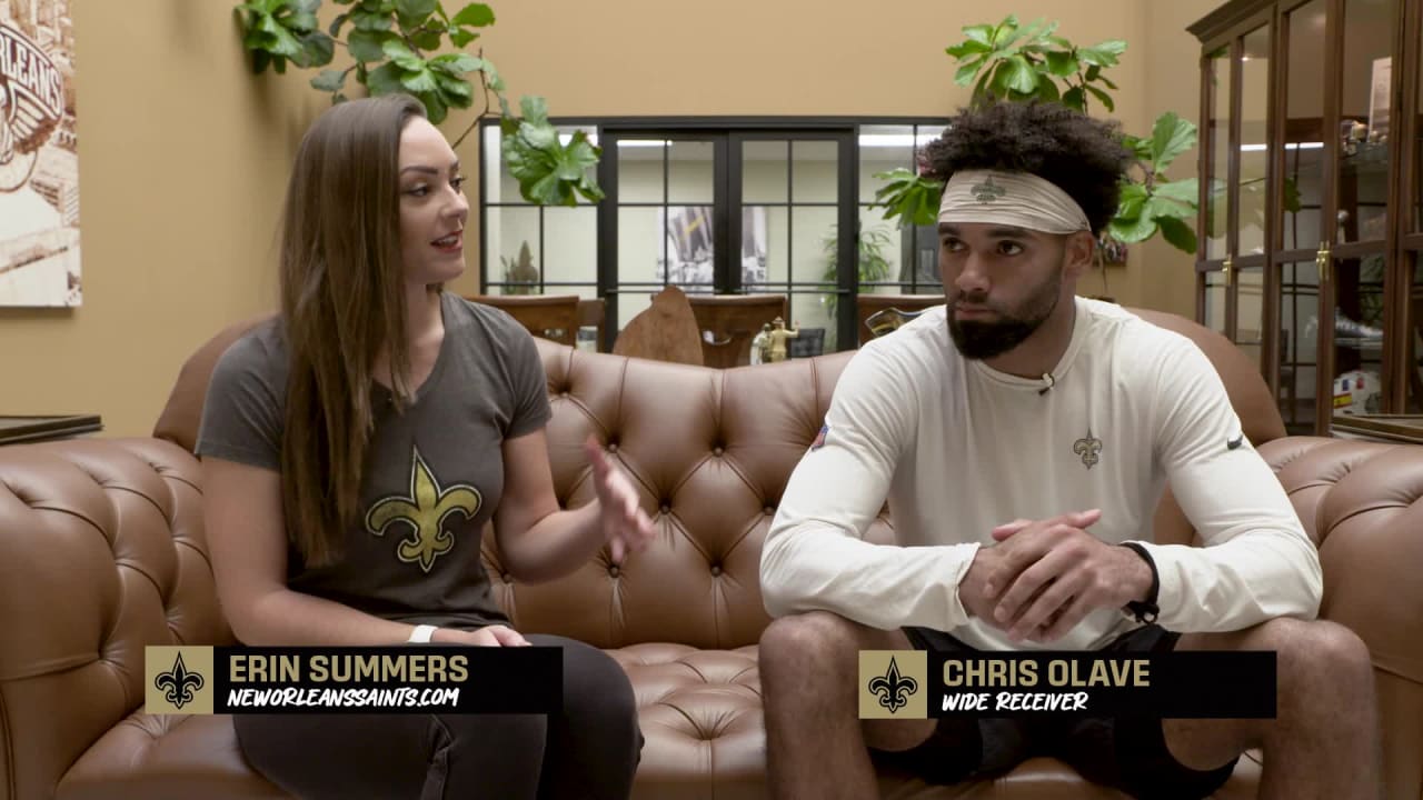 New Orleans Saints wide receiver Chris Olave - 2022 Saints Player Spotlight