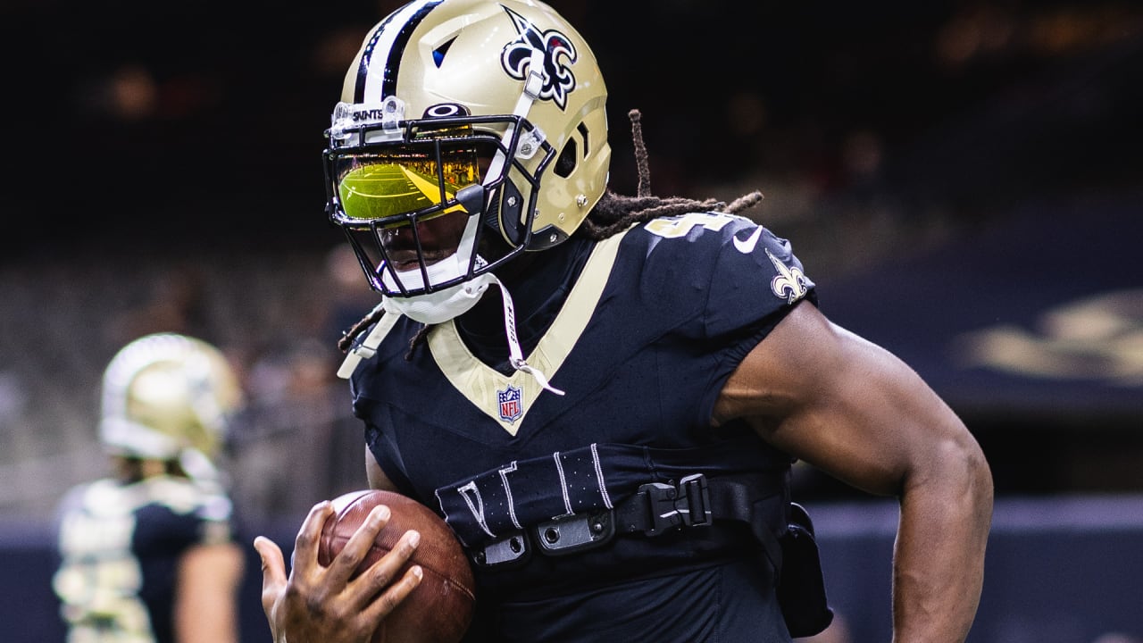 Running back Alvin Kamara excited to make season debut Sunday for New ...