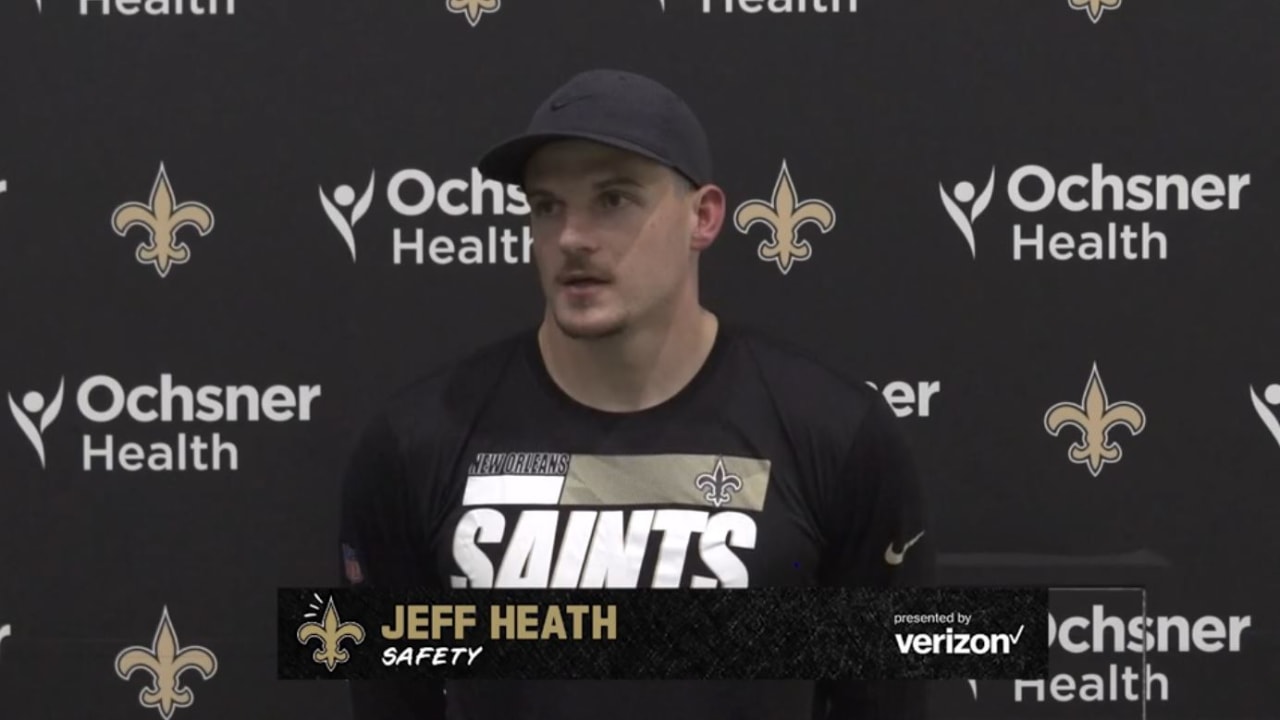 Jeff Heath Safety New Orleans Saints Training Camp Interview 8/21/2021