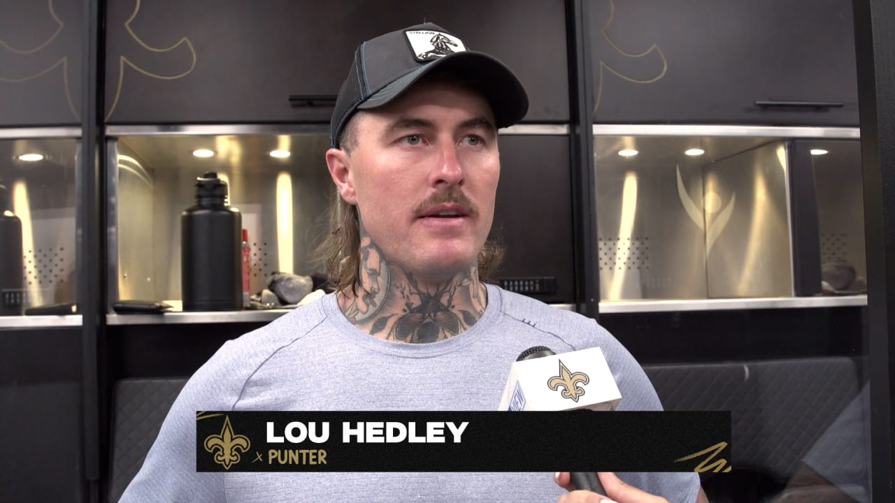 Lou Hedley talks fans recognizing him, Saints special teams legacy ...