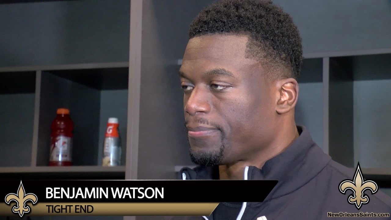 Benjamin Watson, "They had a great game plan"