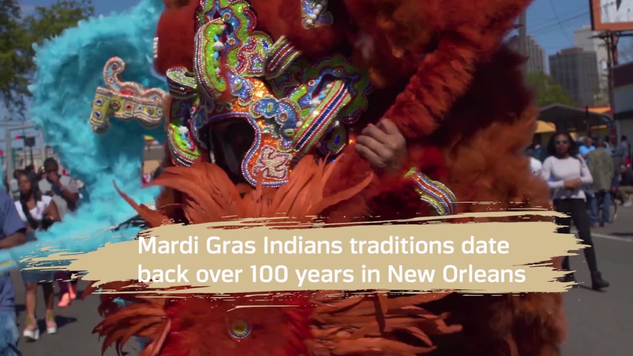 Saints Celebrate Black History Month: Mardi Gras Indians