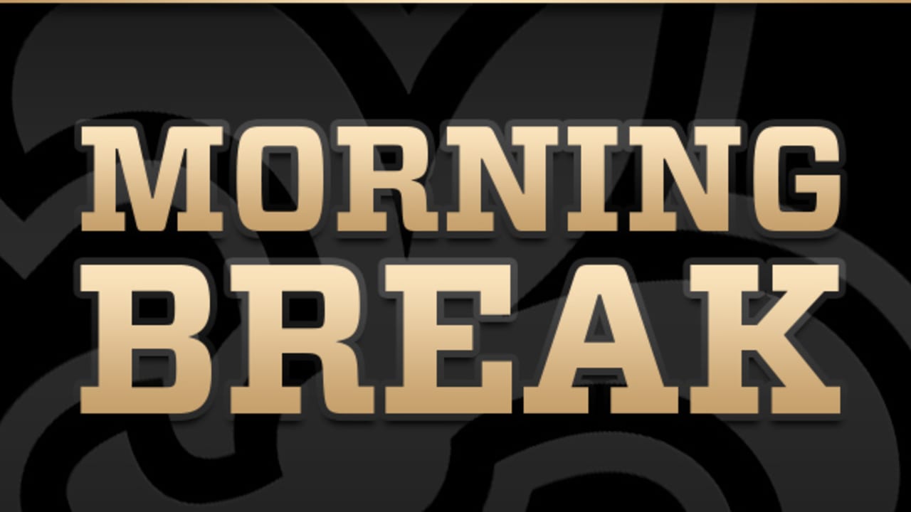 Saints Morning Break for Saturday, Sept. 21