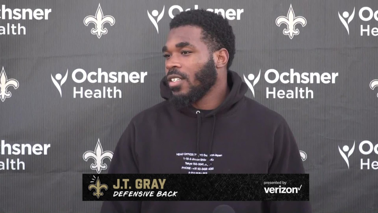 JT Gray talks Saints special teams impact 11/12/21