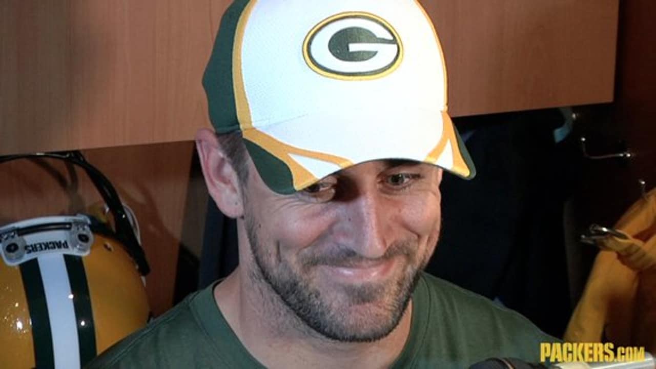 Aaron Rodgers on facing New Orleans Saints