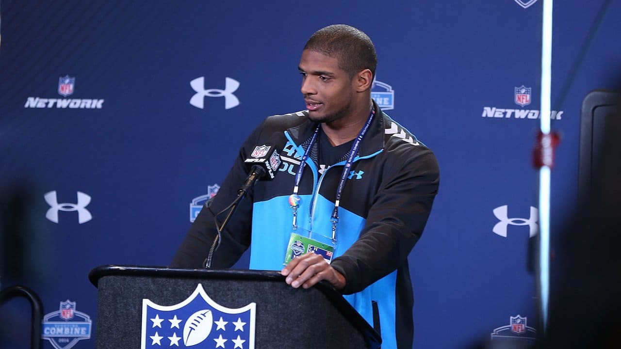 Michael Sam's NFL Combine Press Conference