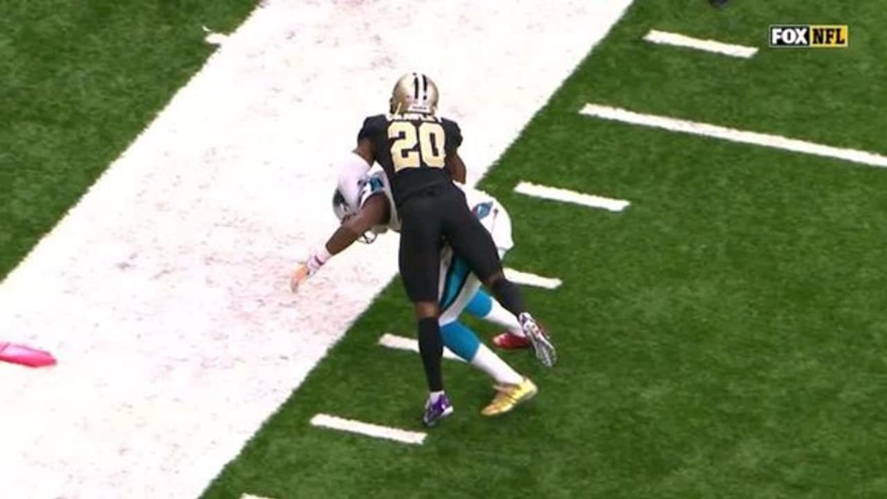 New Orleans Saints cornerback Ken Crawley makes a HUGE tackle to force ...