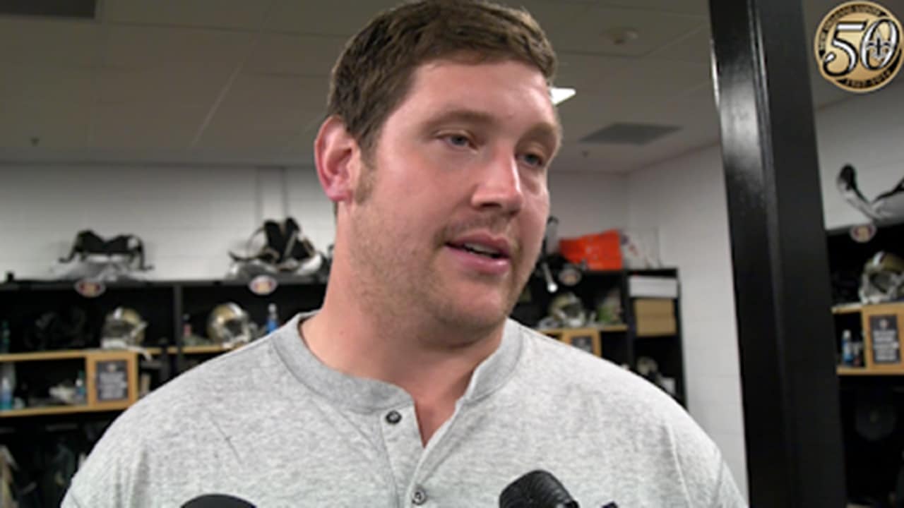 Zach Strief, "It comes down to technique"