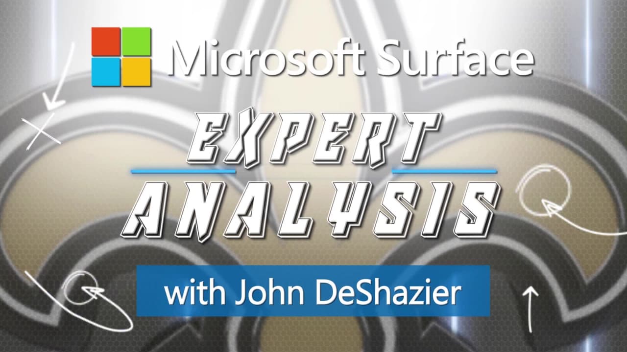 Microsoft Surface Expert Analysis: Taysom Hill 30 yard TD run