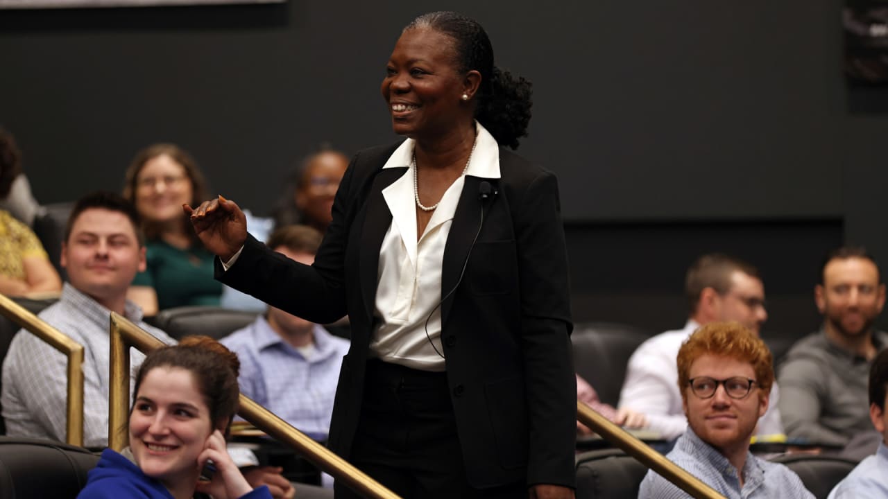 Photos: Saints, Pelicans welcome Dr. Donna Ferguson at Black History ...
