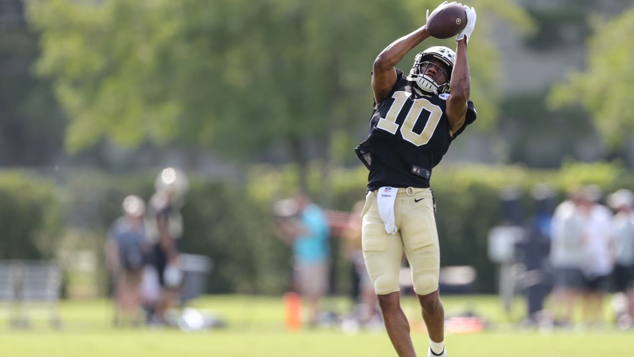 New Orleans Saints rookie receiver Tre'Quan Smith is catching on fast