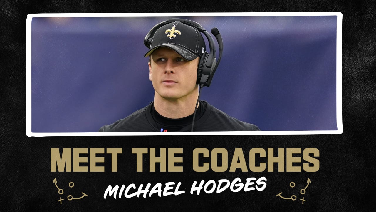 Meet the New Orleans Saints coaches: Michael Hodges