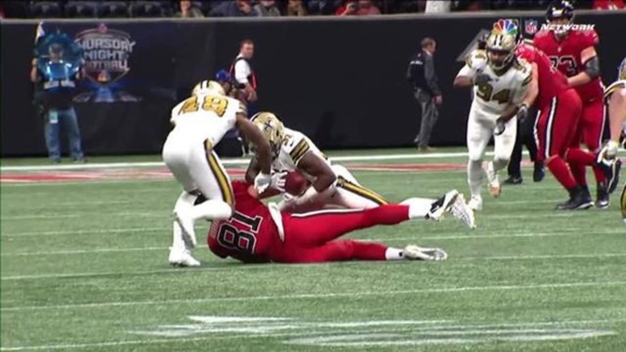 Matt Ryan's pinpoint pass turns into Chris Banjo interception