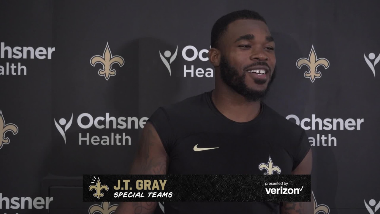 Defensive back J.T. Gray talks about the special team's growth at ...