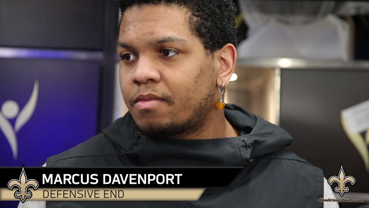 Marcus Davenport: 'I'm just trying to learn from the older guys'