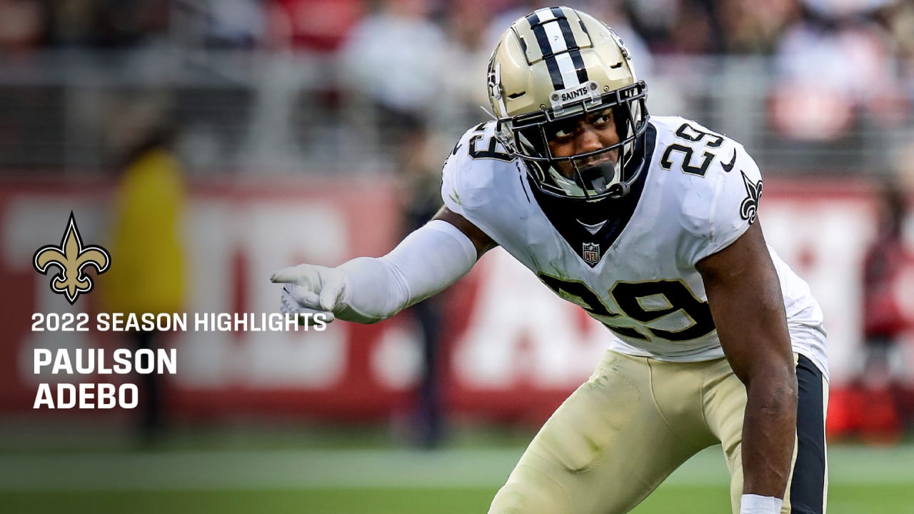 Saints CB Paulson Adebo's top plays of the 2022 NFL season