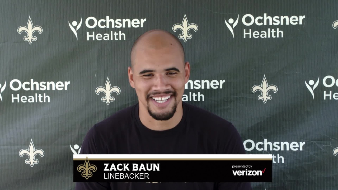 New Orleans Saints Minicamp 2021: Zack Baun, Linebacker Media Availability