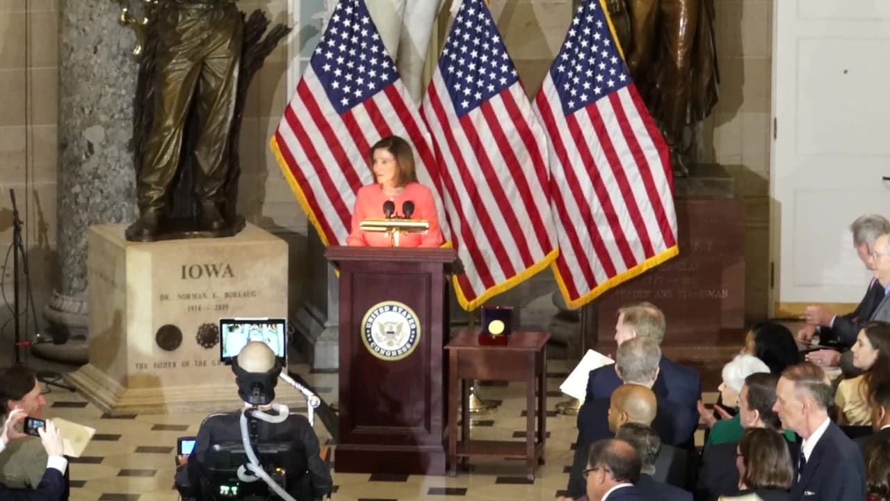 New Orleans Saints legend Steve Gleason receives Congressional Gold Medal