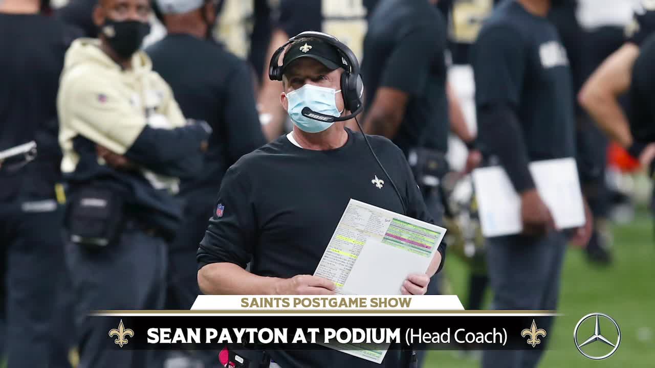 Sean Payton talks team win, Taysom Hill | Saints-Falcons Postgame