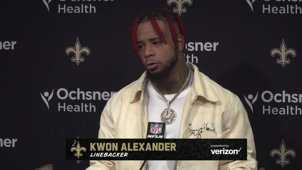 Kwon Alexander on fixing the little things | Saints-Titans Postgame