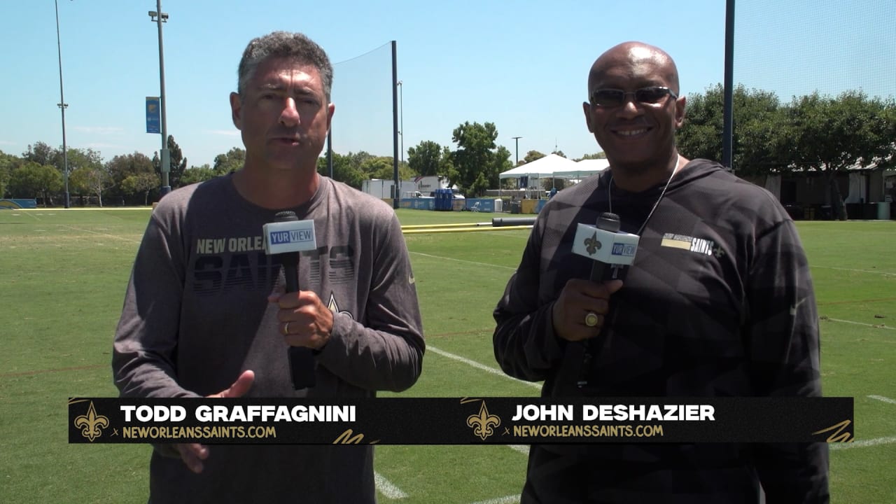 New Orleans Saints vs. Los Angeles Chargers NFL Preseason Practice Report with Erin Summers and ...