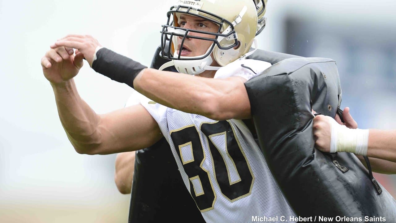 New Orleans Saints Training Camp Photos: Jimmy Graham