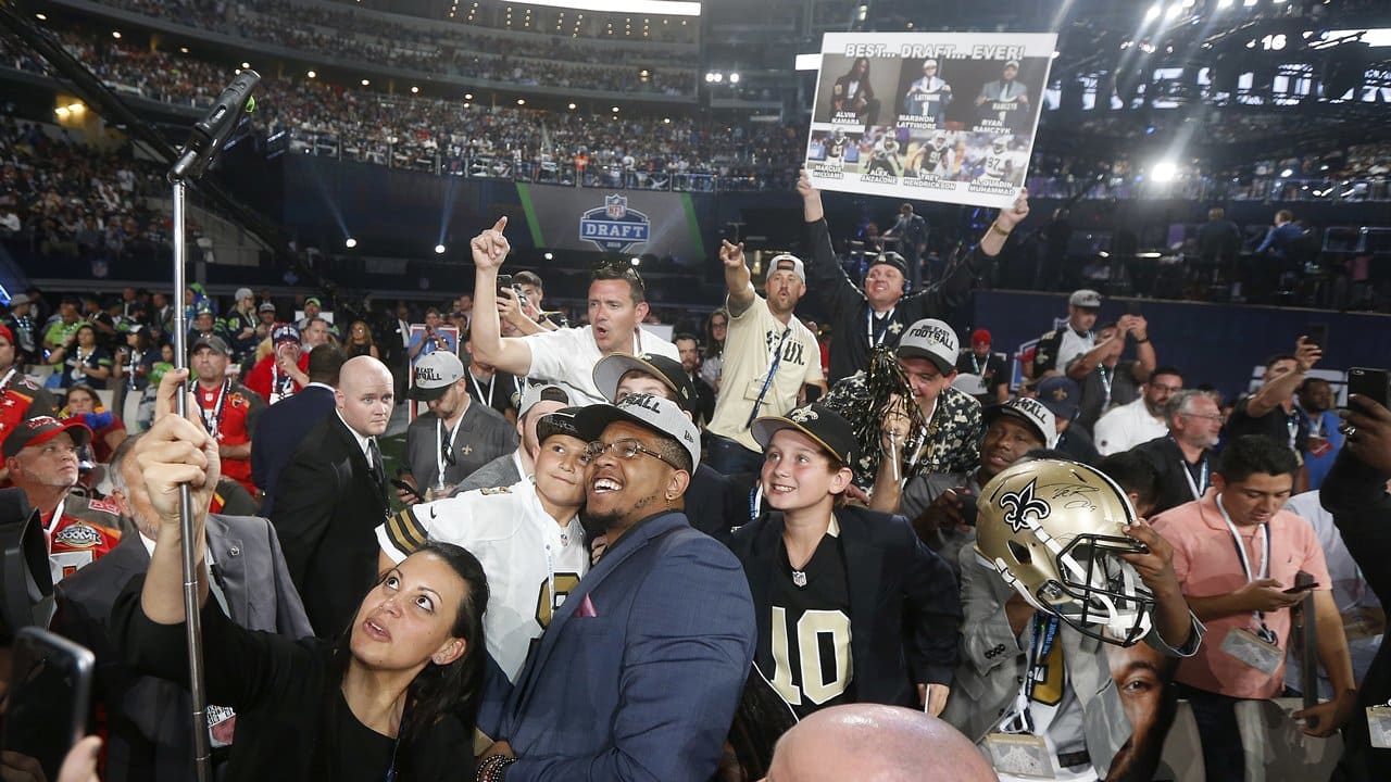 Best Photos of the Saints 2018 Draft Picks